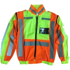 Pioneer® Metro Reflective Jacket Detachable Sleeve - makopoindustrial.com